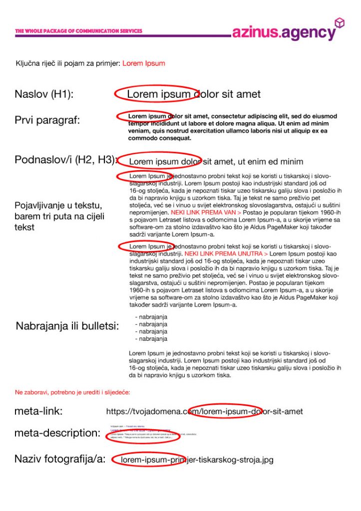 Kako napisati i kako publicirati SEO optimizirani tekst - Matija Srketić